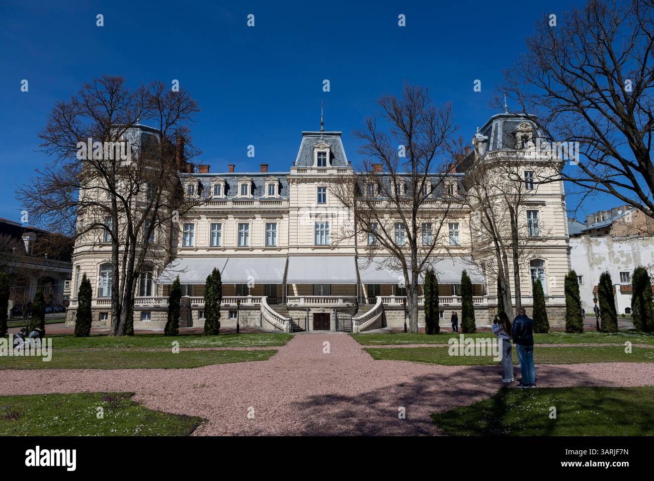 Potocki Palace in Lviv is a majestic architectural monument built in ...