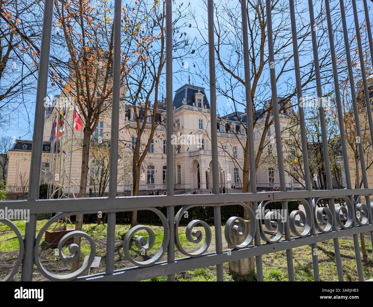 Potocki Palace in Lviv is a majestic architectural monument built in ...