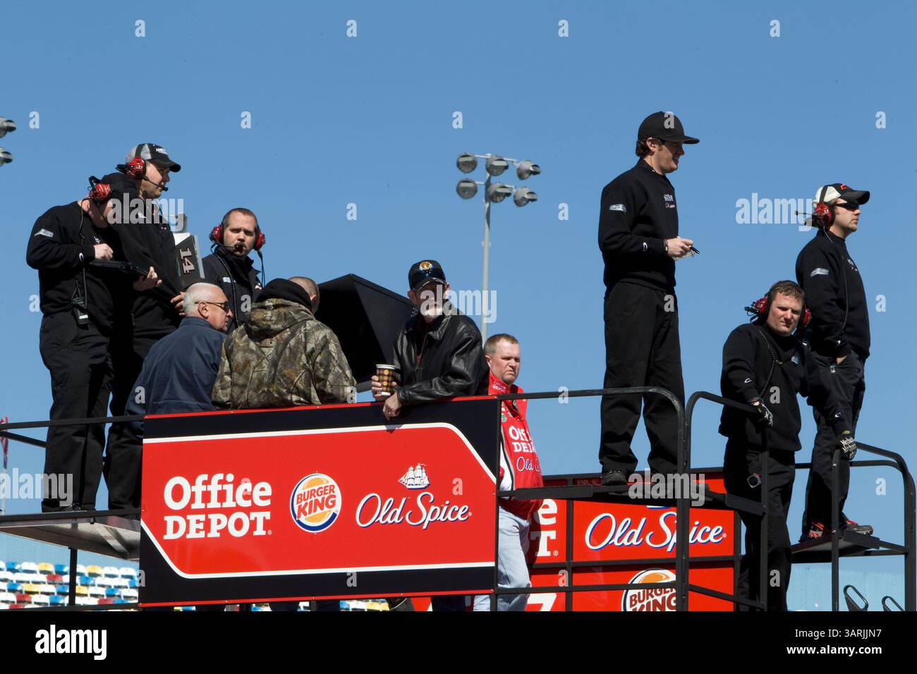 10 February, 2010 Daytona 500 Daytona Beach, FL -The Office Depot Crew ...