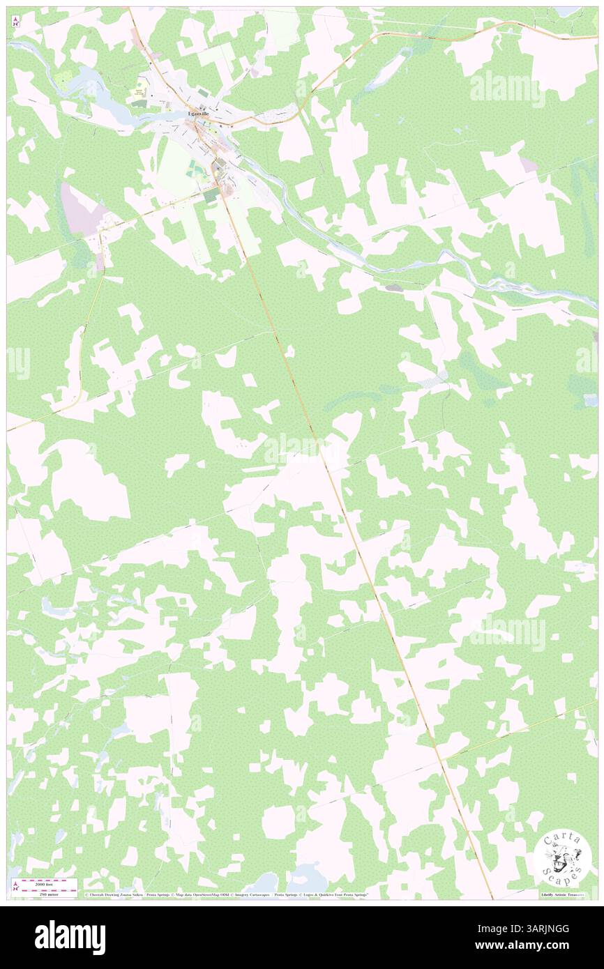 Renfrew ontario map Cut Out Stock Images & Pictures - Alamy