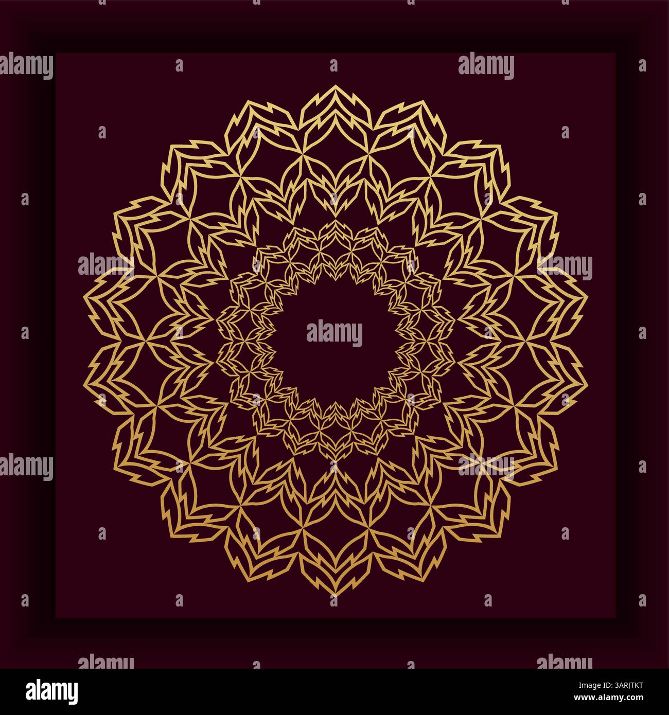 India pattern gold Stock Vector Images - Alamy