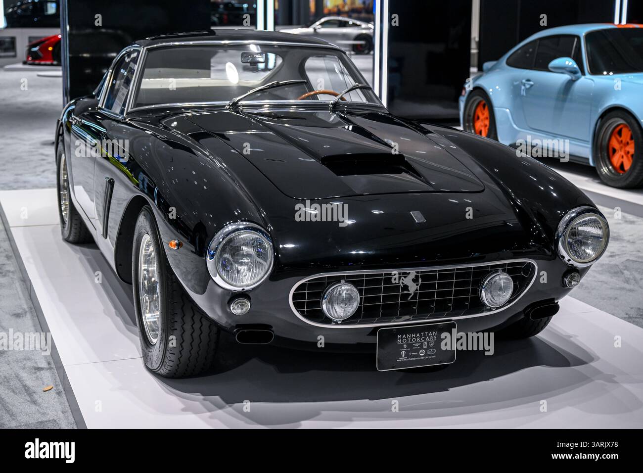 Ferrari GTO Engineering automoblie on display at the 2025 New York ...