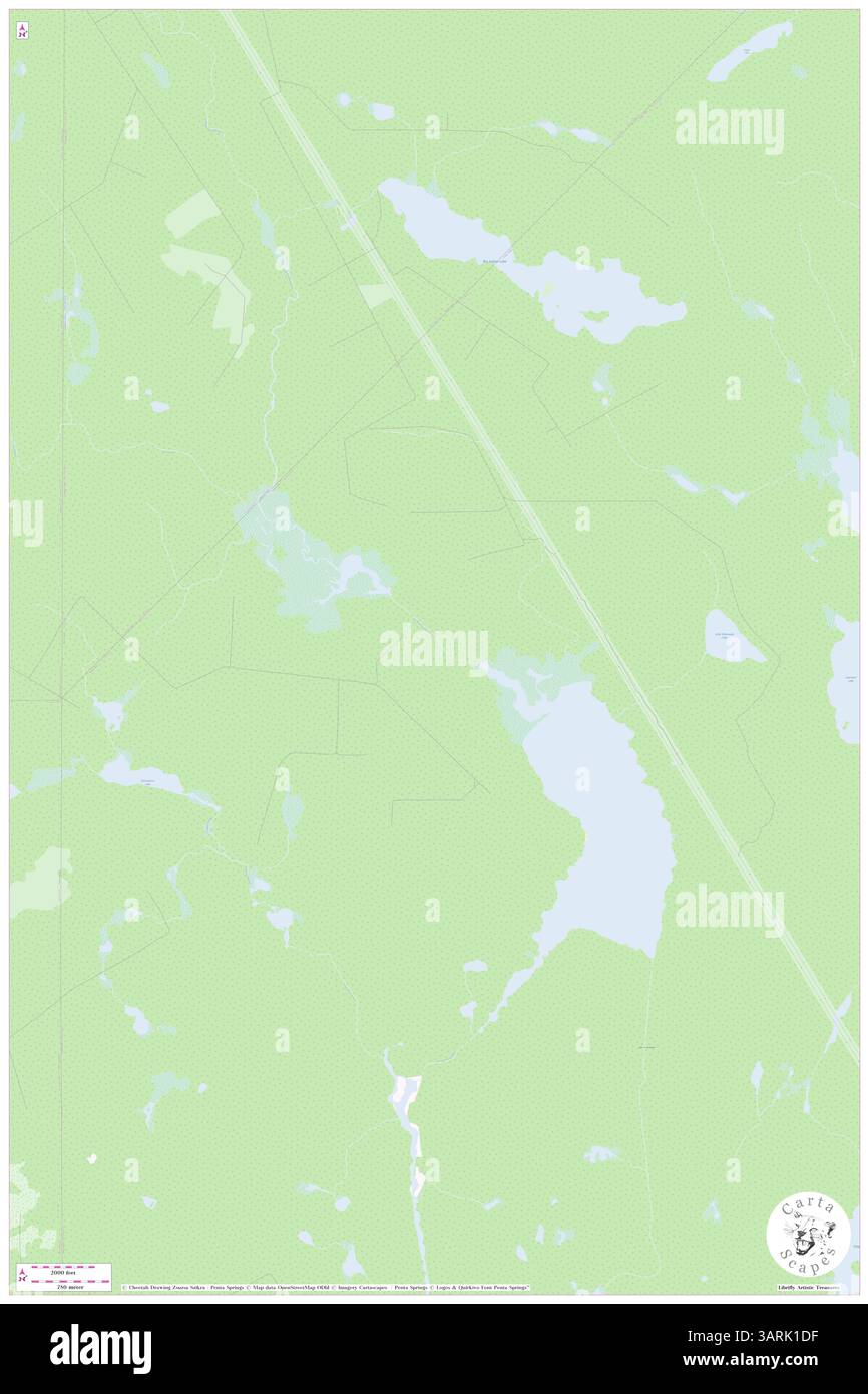 McNulty Flowage, , CA, Canada, New Brunswick, N 45 19' 0'', S 66 24' 56 ...