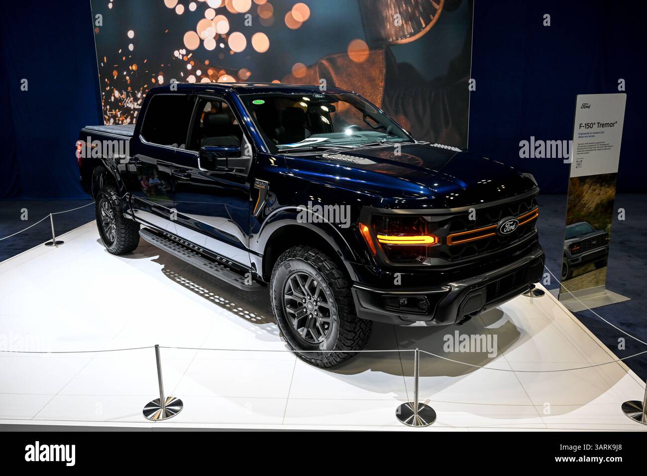 The Ford F-150 Tremor on display during the 2025 New York International ...