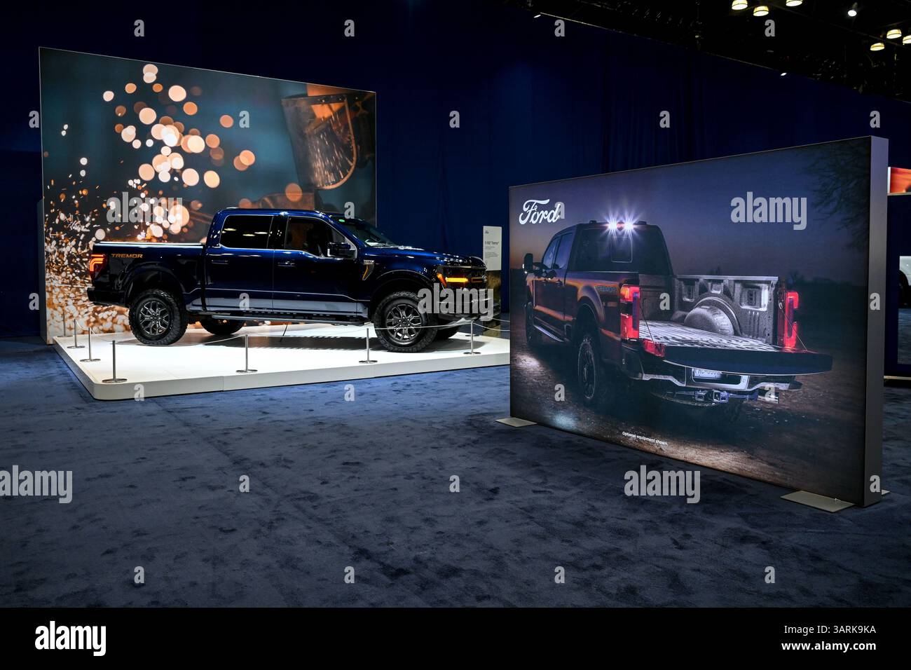 The Ford F-150 Tremor on display during the 2025 New York International ...