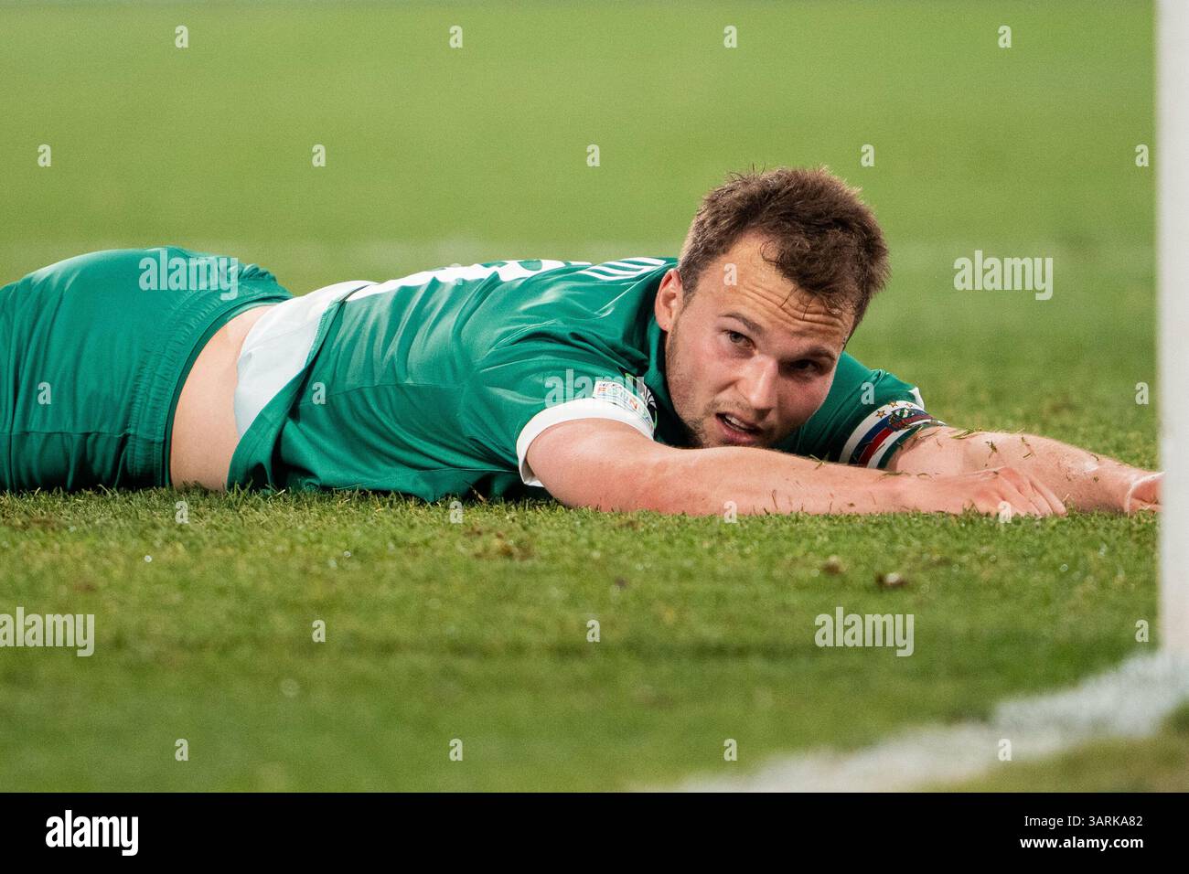 ABD0096 20250417 - WIEN - ÖSTERREICH: Matthias Seidl (SK Rapid) am ...