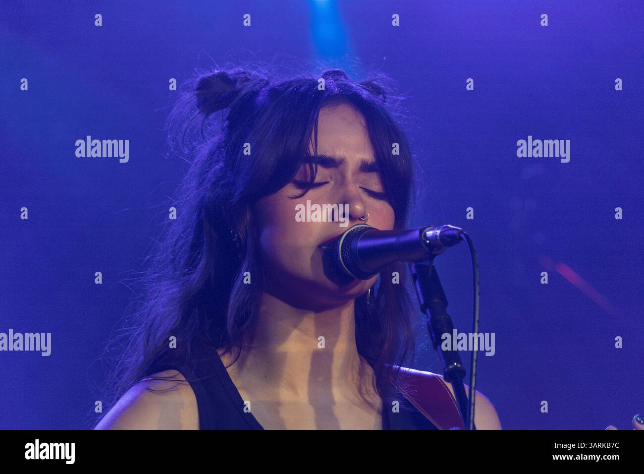 Asha Banks performs at night 2 of her sold out show at Omeara, London ...