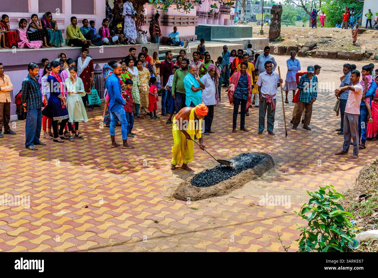 The Gajan festival falls on the last day of the Bengali calendar which ...