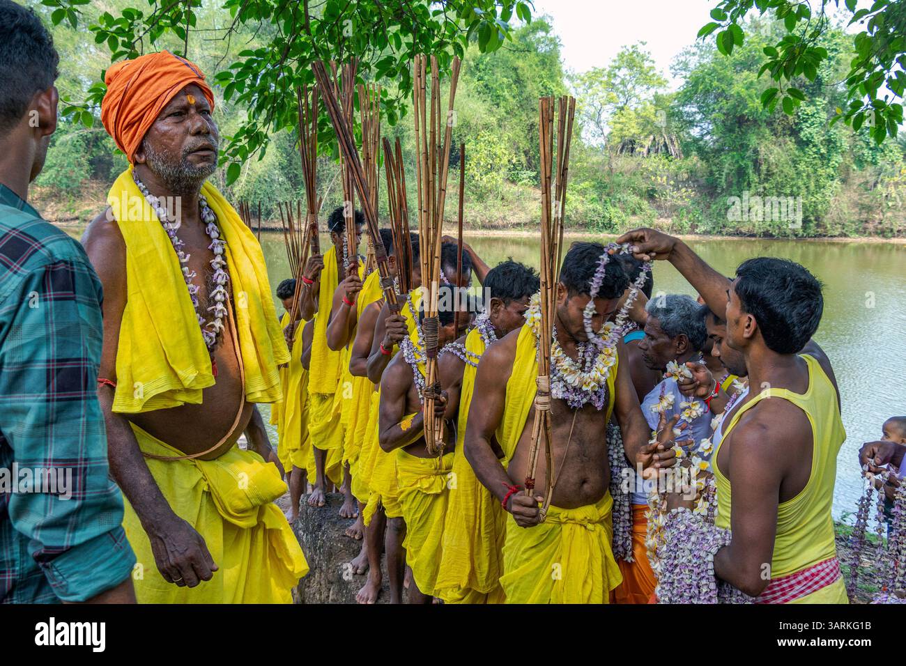 The Gajan festival falls on the last day of the Bengali calendar which ...