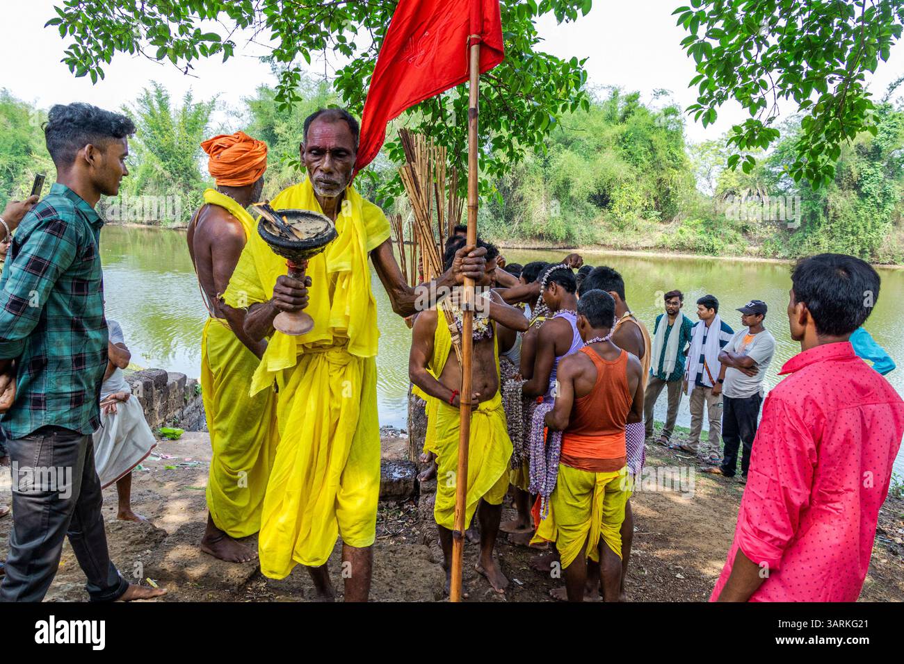 The Gajan festival falls on the last day of the Bengali calendar which ...
