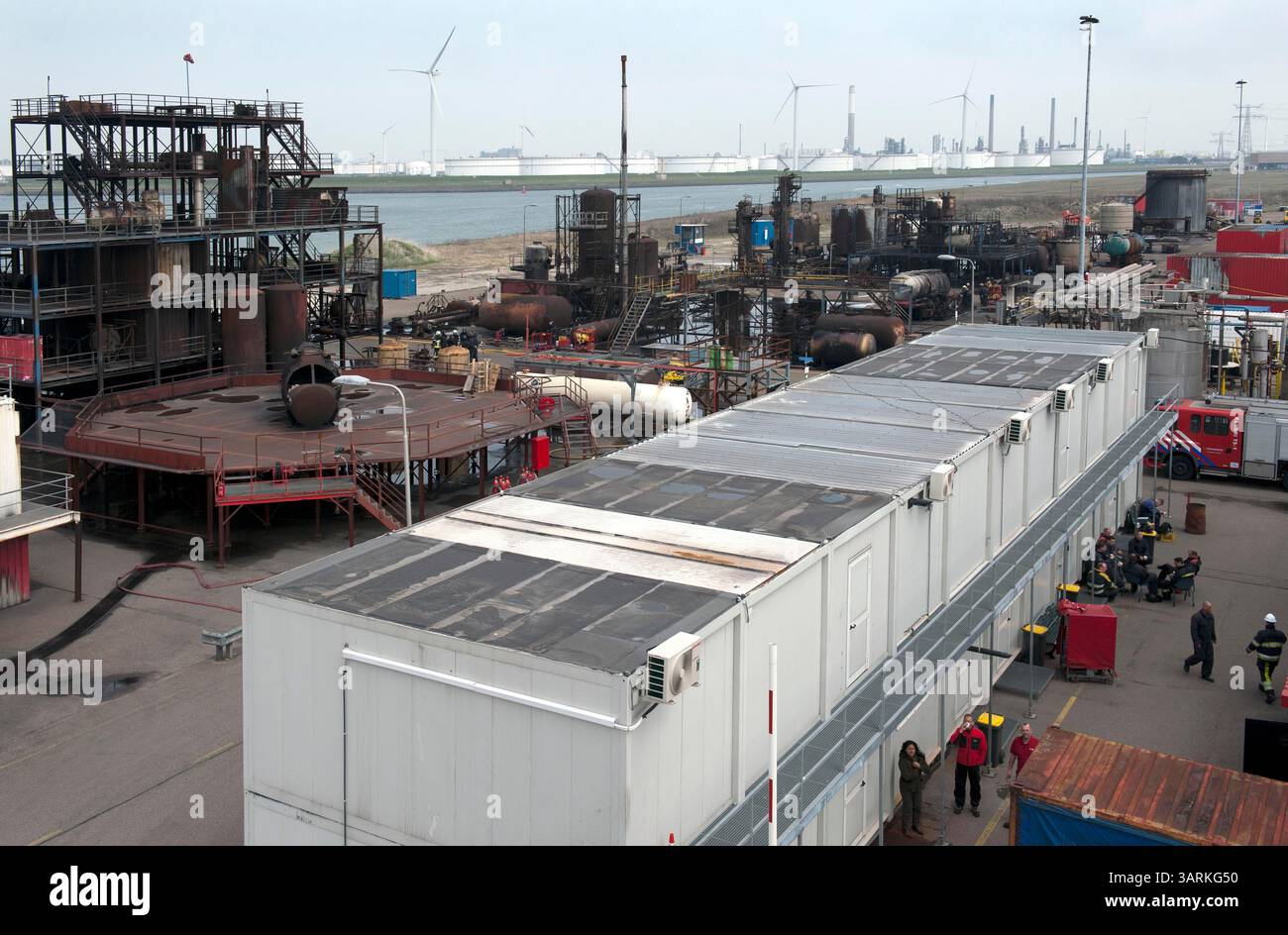 April 23, 2013 - Rotterdam, The Netherlands - The trainings centre of ...