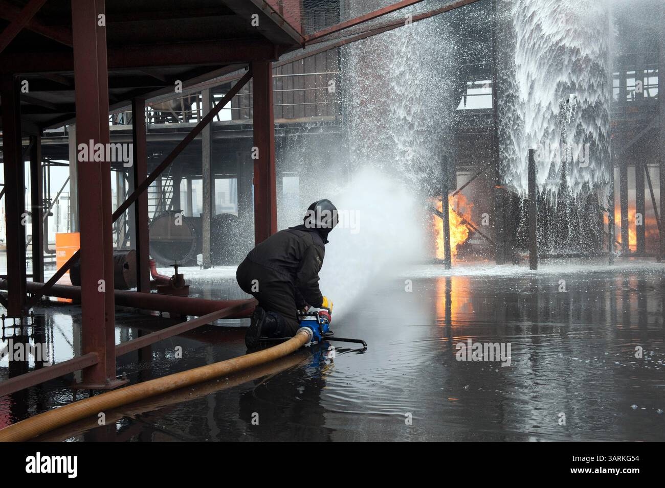 April 23, 2013 - Rotterdam, The Netherlands - The trainings centre of ...