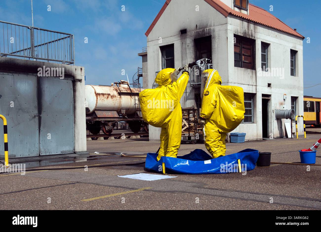 April 23, 2013 - Rotterdam, The Netherlands - After an exercise with ...