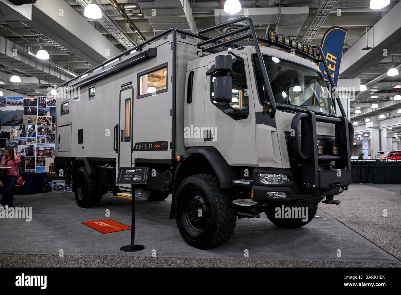 The Kenworth GXV-Epic K370 Extended Cab 4X4 during the 2025 New York International Auto Show ...