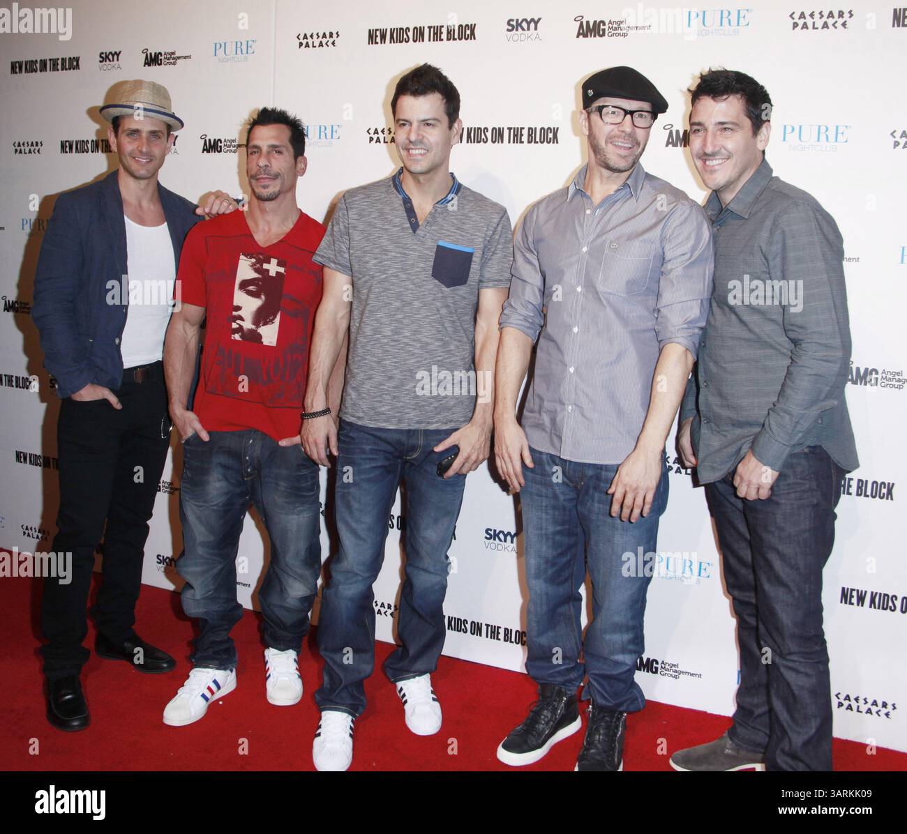 July 6, 2013 - Las Vegas, Nevada, United States - (L-R) Singers Joey ...