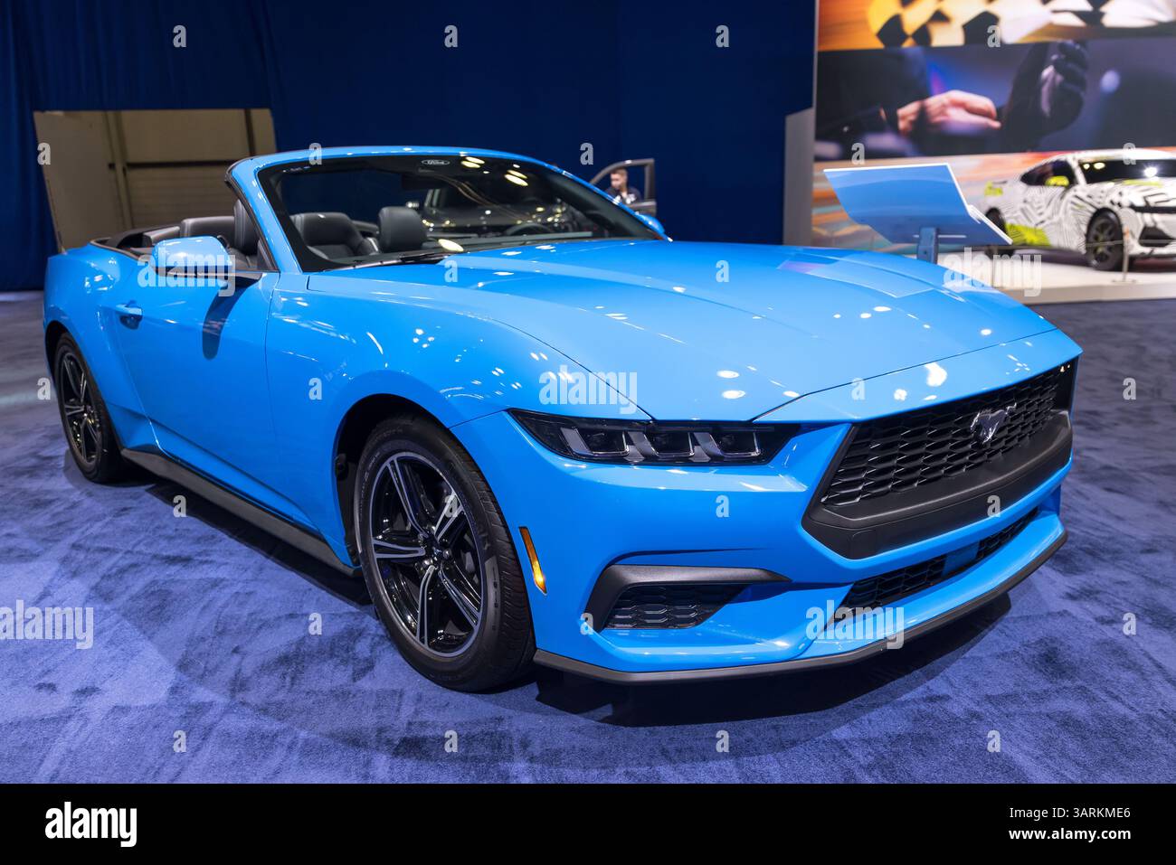 New York City, United States . 17th Apr, 2025. 2025 Mustang Ecoboost ...