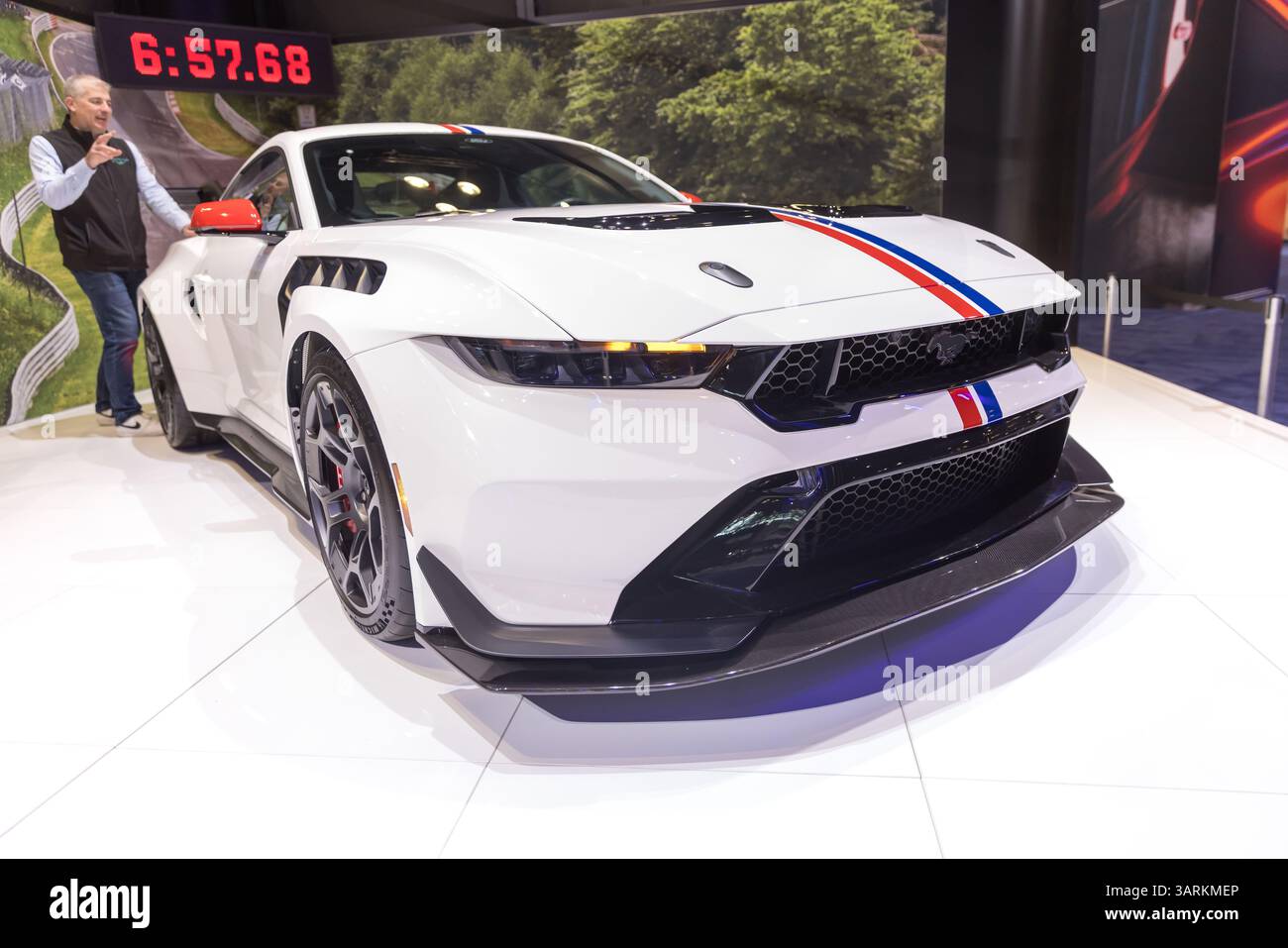 Ford Mustang GTD on the New York International Auto Show, the first and ...