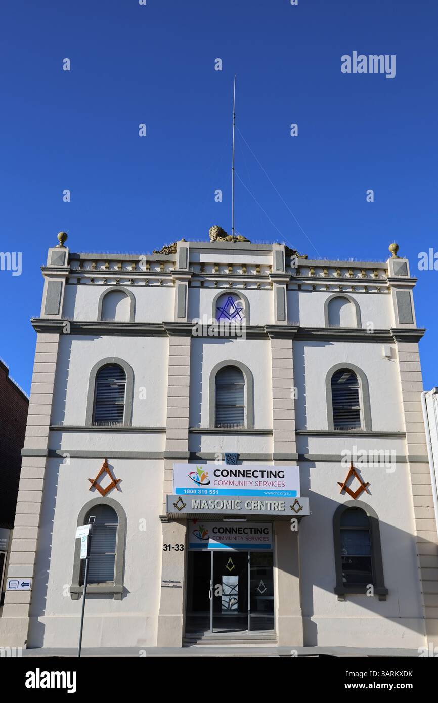The Dubbo Masonic Temple is a historic building built in 1888 notable ...