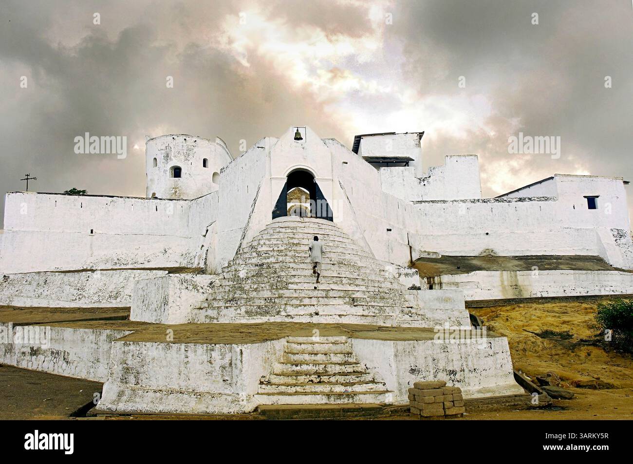 July 28, 2008 - Shama, Ghana - Fort Sebastian. Shama. Already in 1520 ...