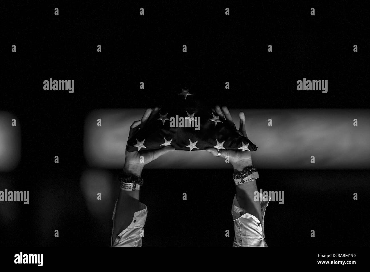 Nfl band Black and White Stock Photos & Images - Alamy