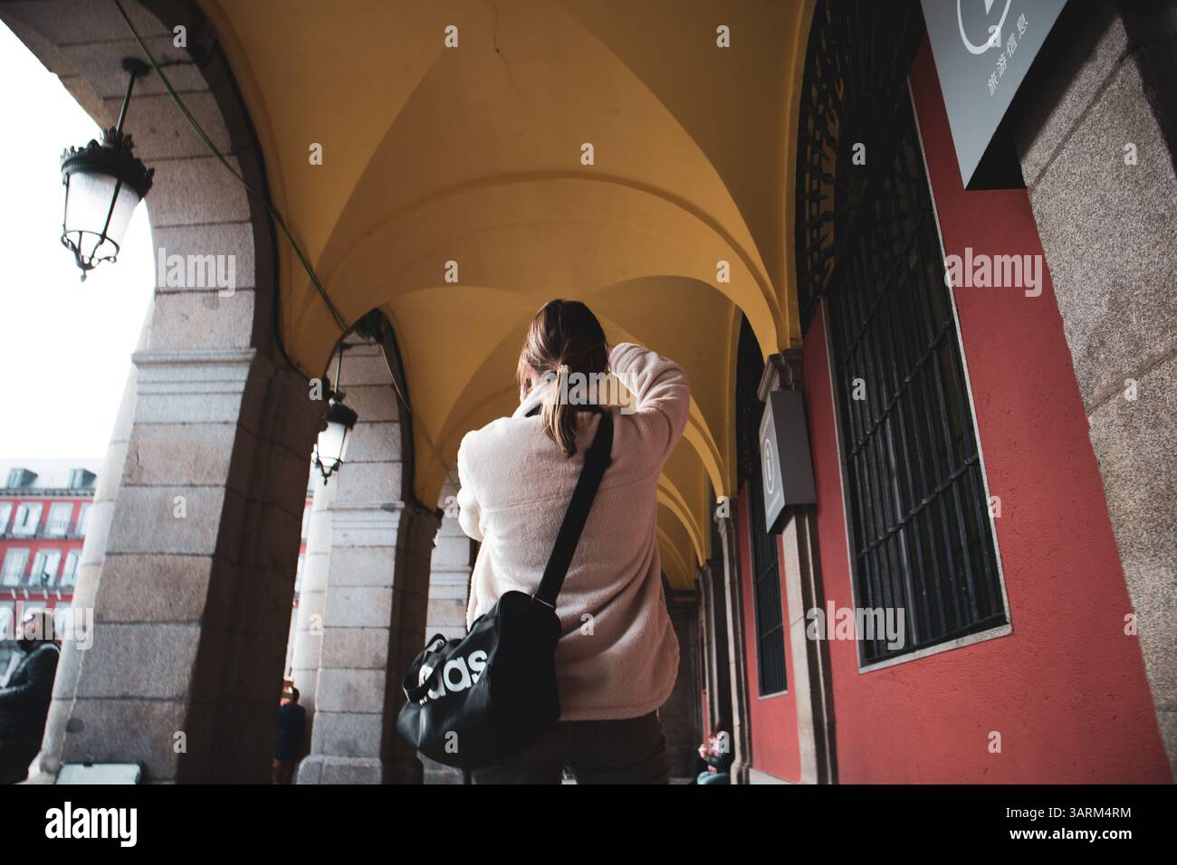 Woman arched back hi-res stock photography and images - Alamy