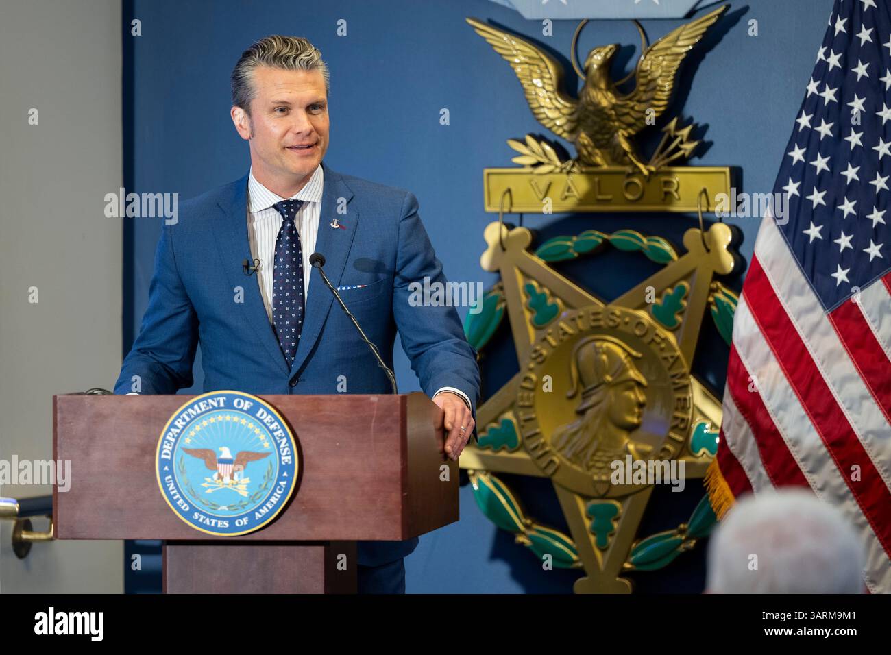 April 17, 2025 - Washington, District of Columbia, U.S. - Secretary of ...