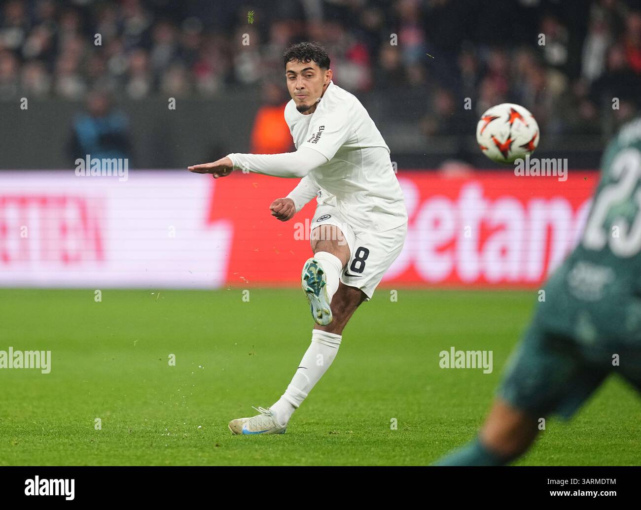 Frankfurt, Germany. 17th Apr, 2025. April 17 2025: Mahmoud Dahoud of ...