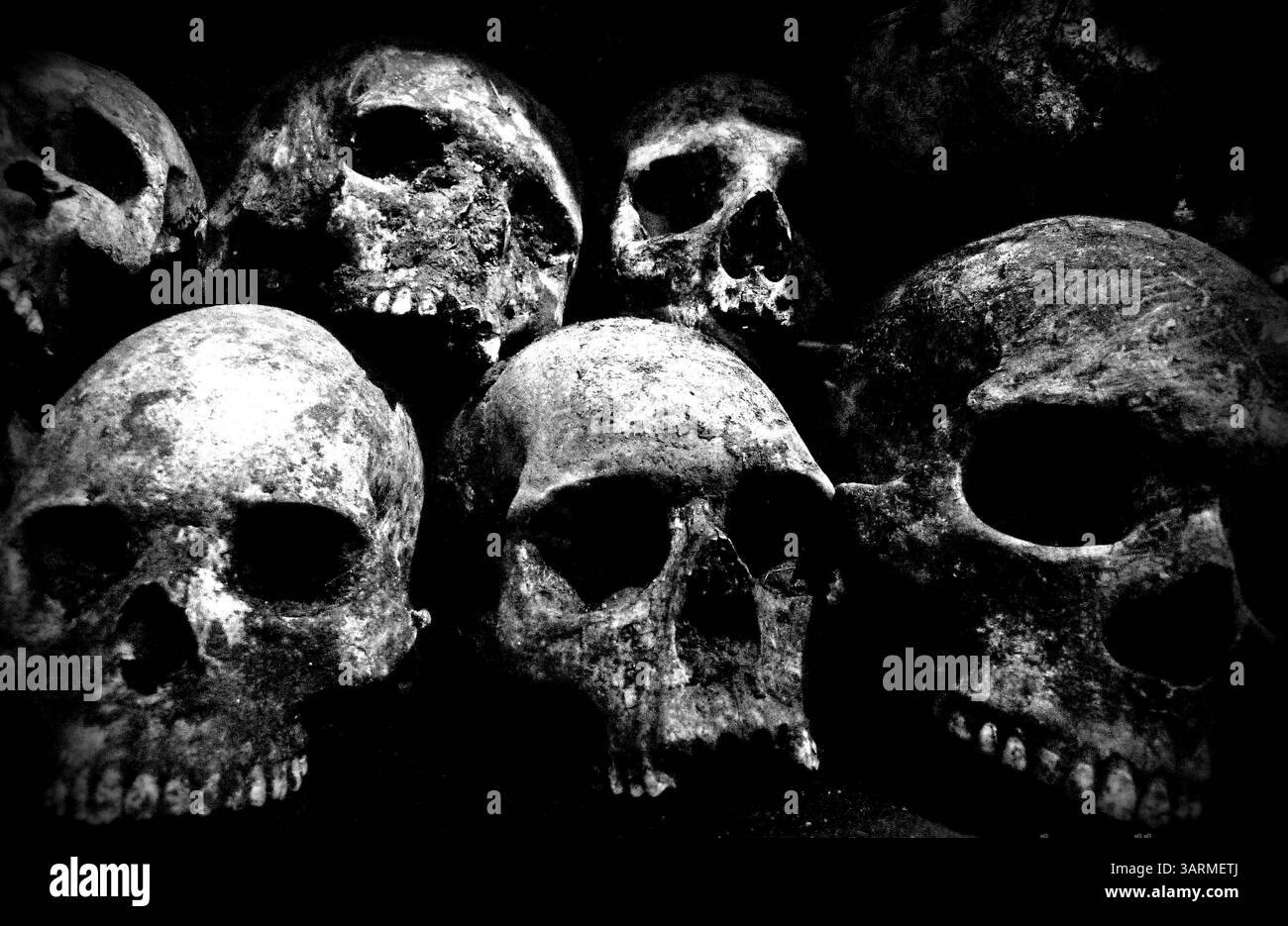 August 10, 2013 - Addis Abeba, Ethiopia - Human remains of political ...