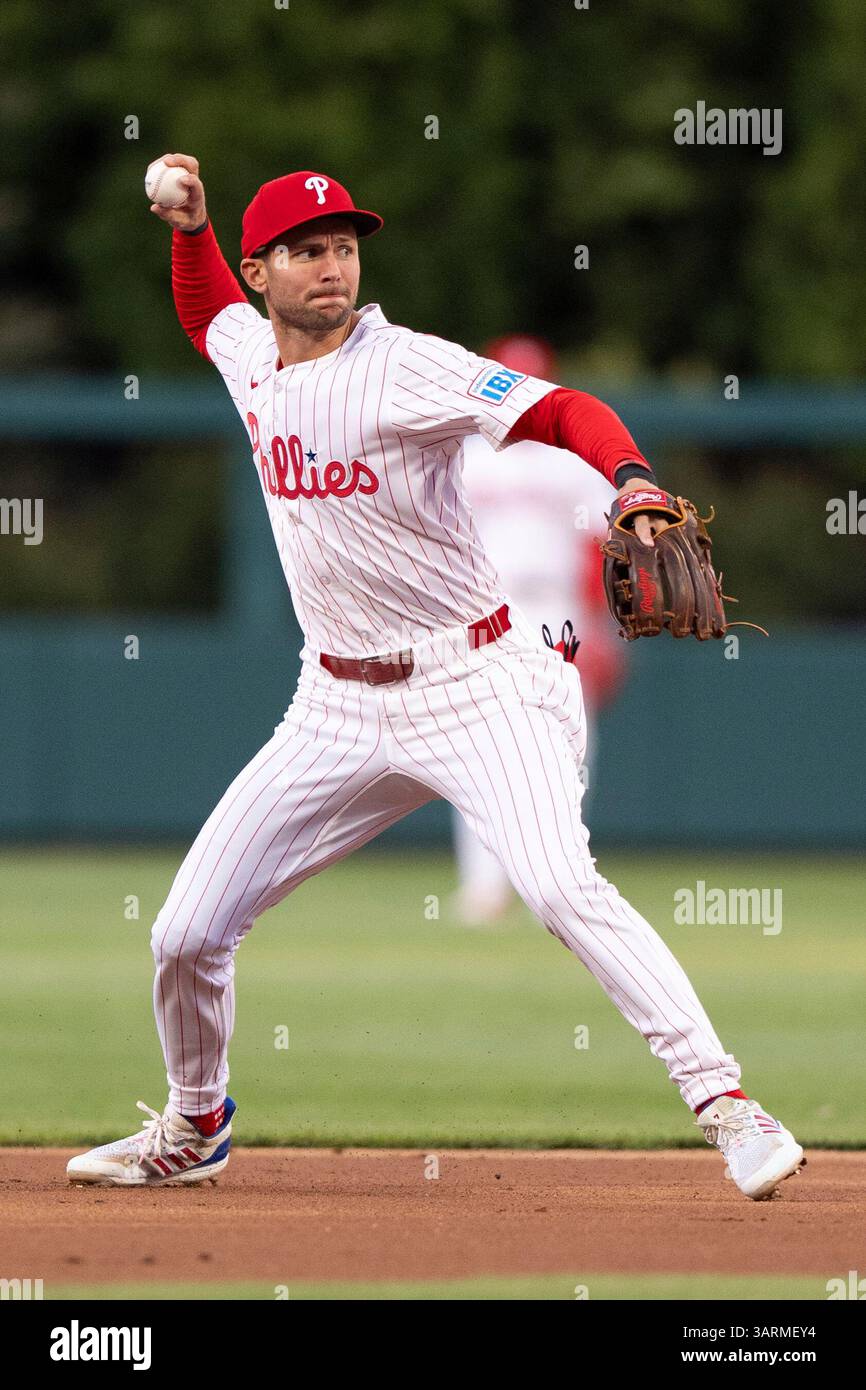 Philadelphia Phillies shortstop Trea Turner in action during the ...