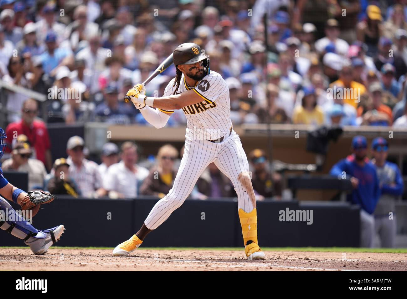 San Diego Padres' Fernando Tatis Jr. batting base running during the ...
