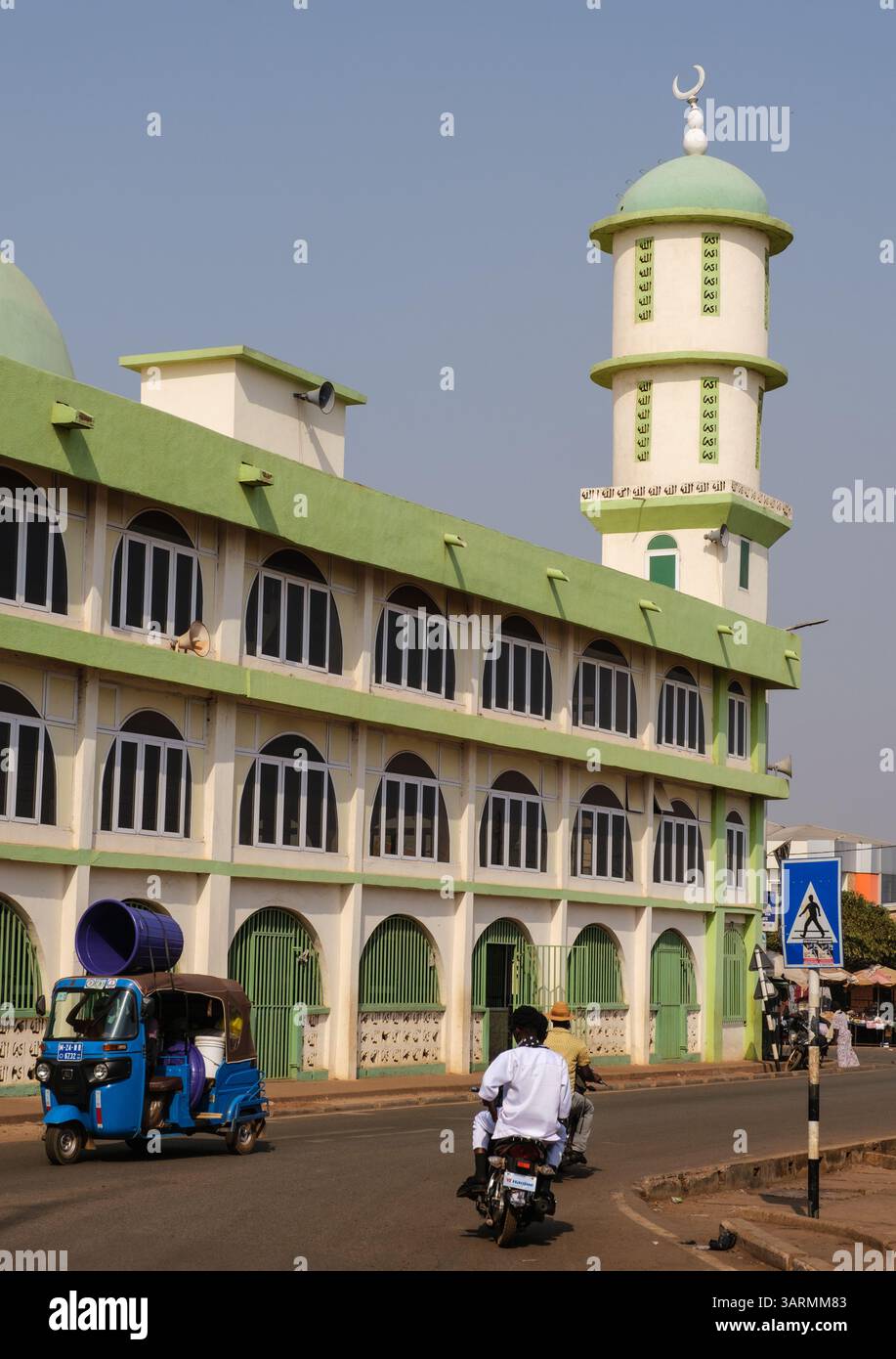 Ghana, Tamale. Central Mosque Stock Photo - Alamy