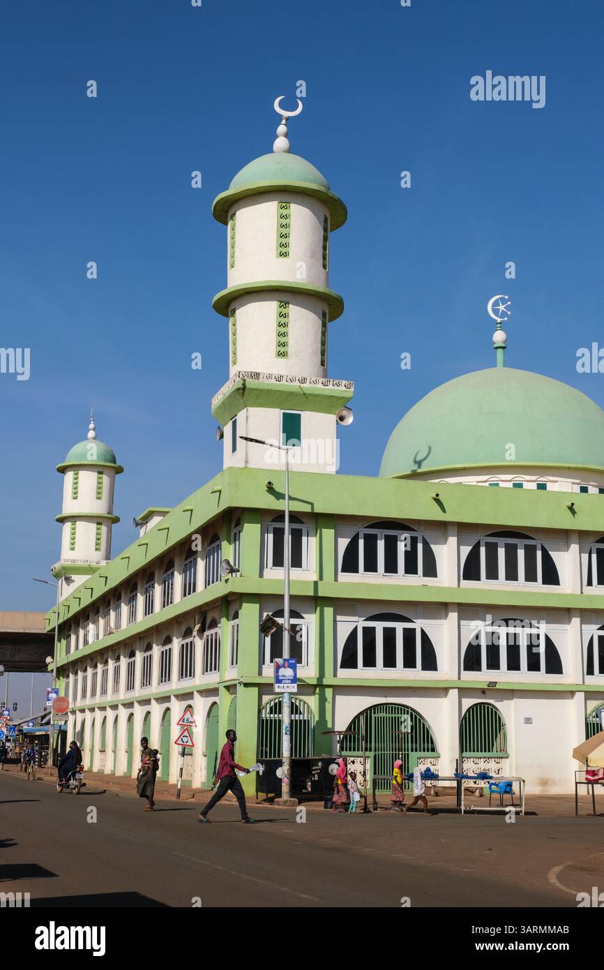 Ghana, Tamale. Central Mosque Stock Photo - Alamy
