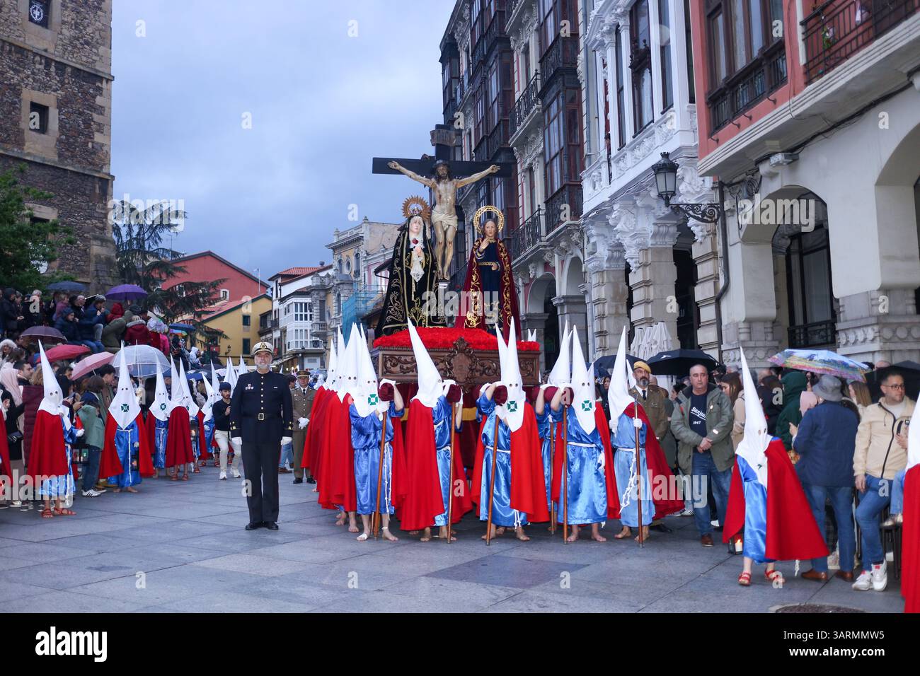 Avilés, Spain, April 17, 2025: The image of the Third Word being ...