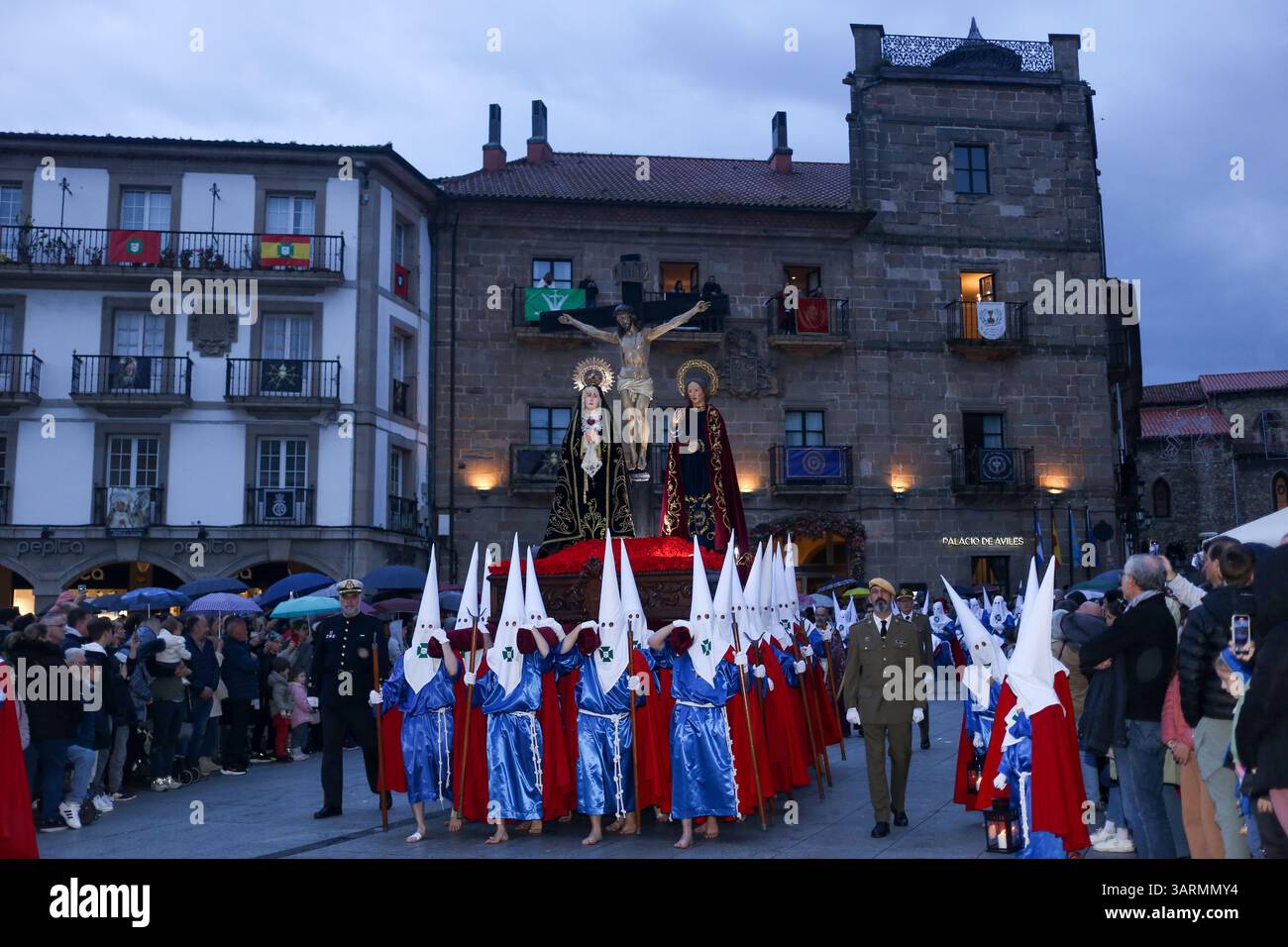 Avilés, Spain, April 17, 2025: The image of the Third Word being ...