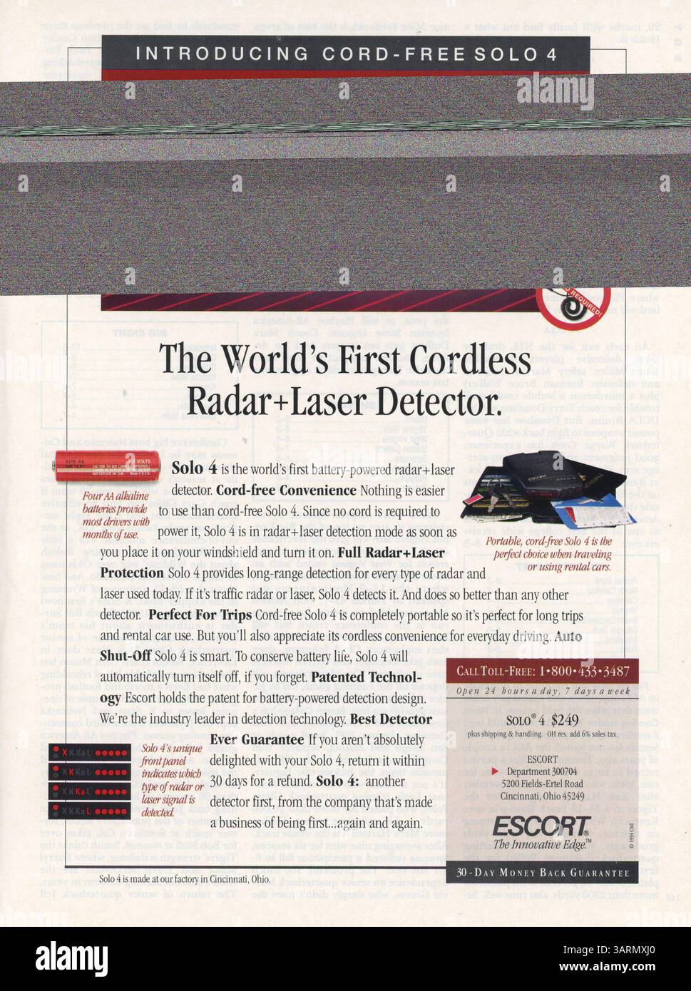 Vintage "Playboy" magazine October 1994 issue advert, USA Stock Photo ...