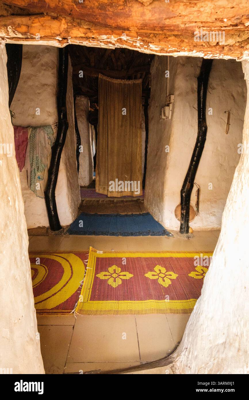 Ghana, Larabanga. Ghana's Oldest Mosque, Built in the Sudanic Style ...
