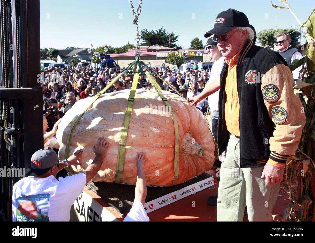 Largest pumpkin 2013 hi-res stock photography and images - Alamy
