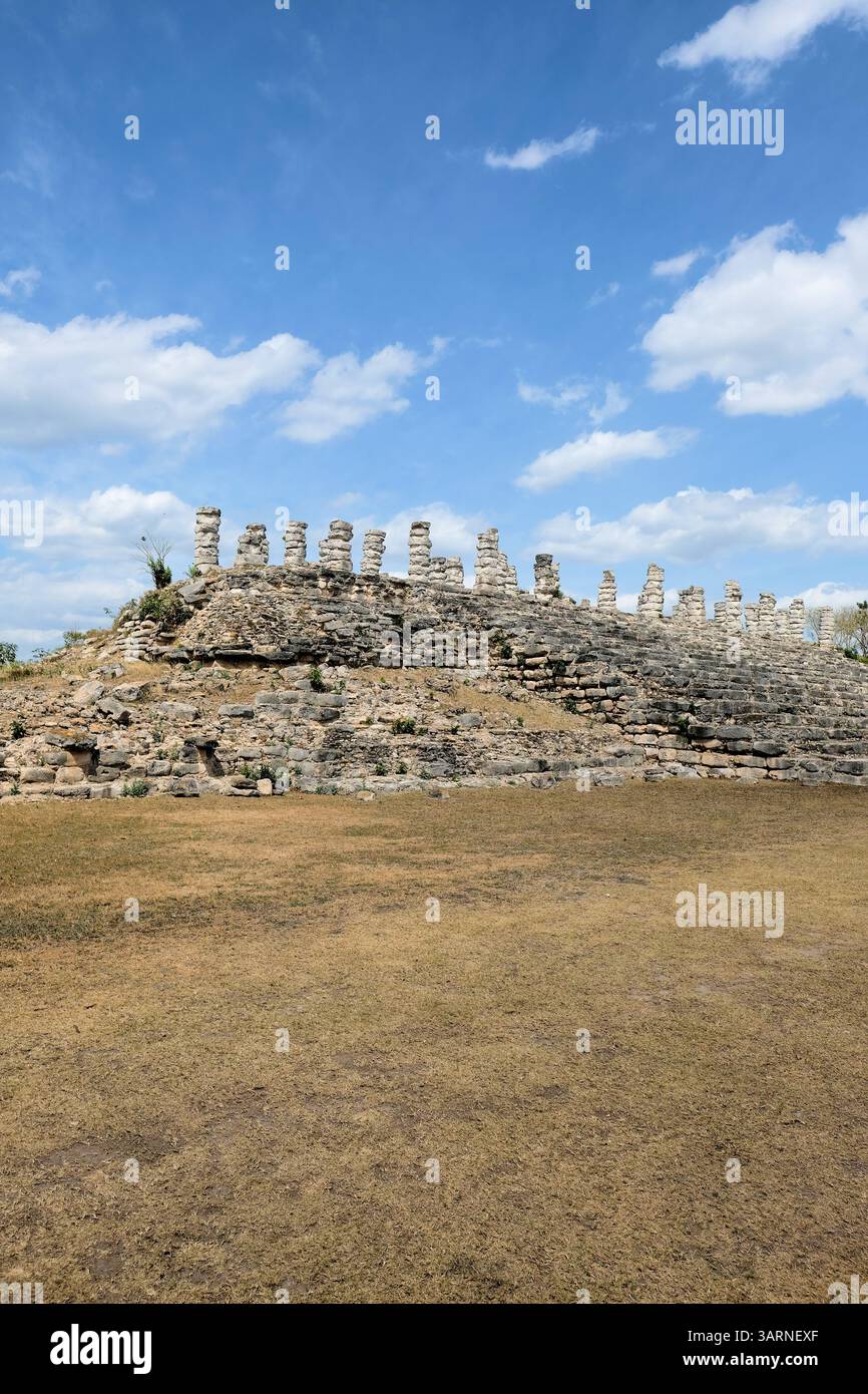 Ake archaeological site in the municipality of Tixkokob, Yucatan ...