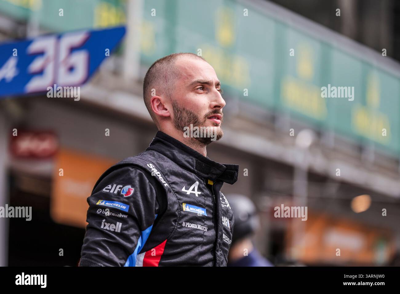 Imola, Italy, 17 April 2025,#35 Alpine Endurance Team (FRA) Alpine A424 ...