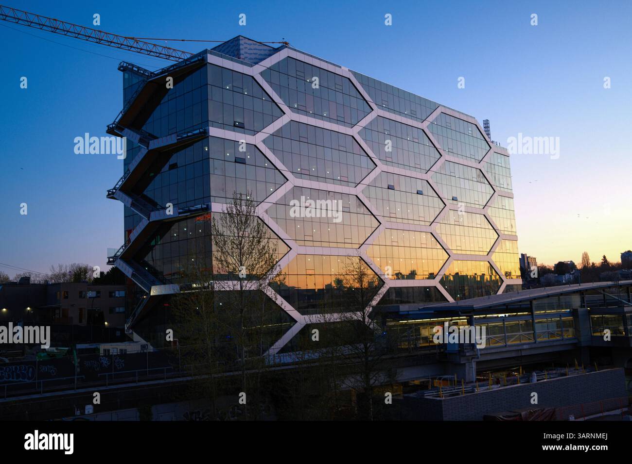 Vcc clark skytrain station hi-res stock photography and images - Alamy