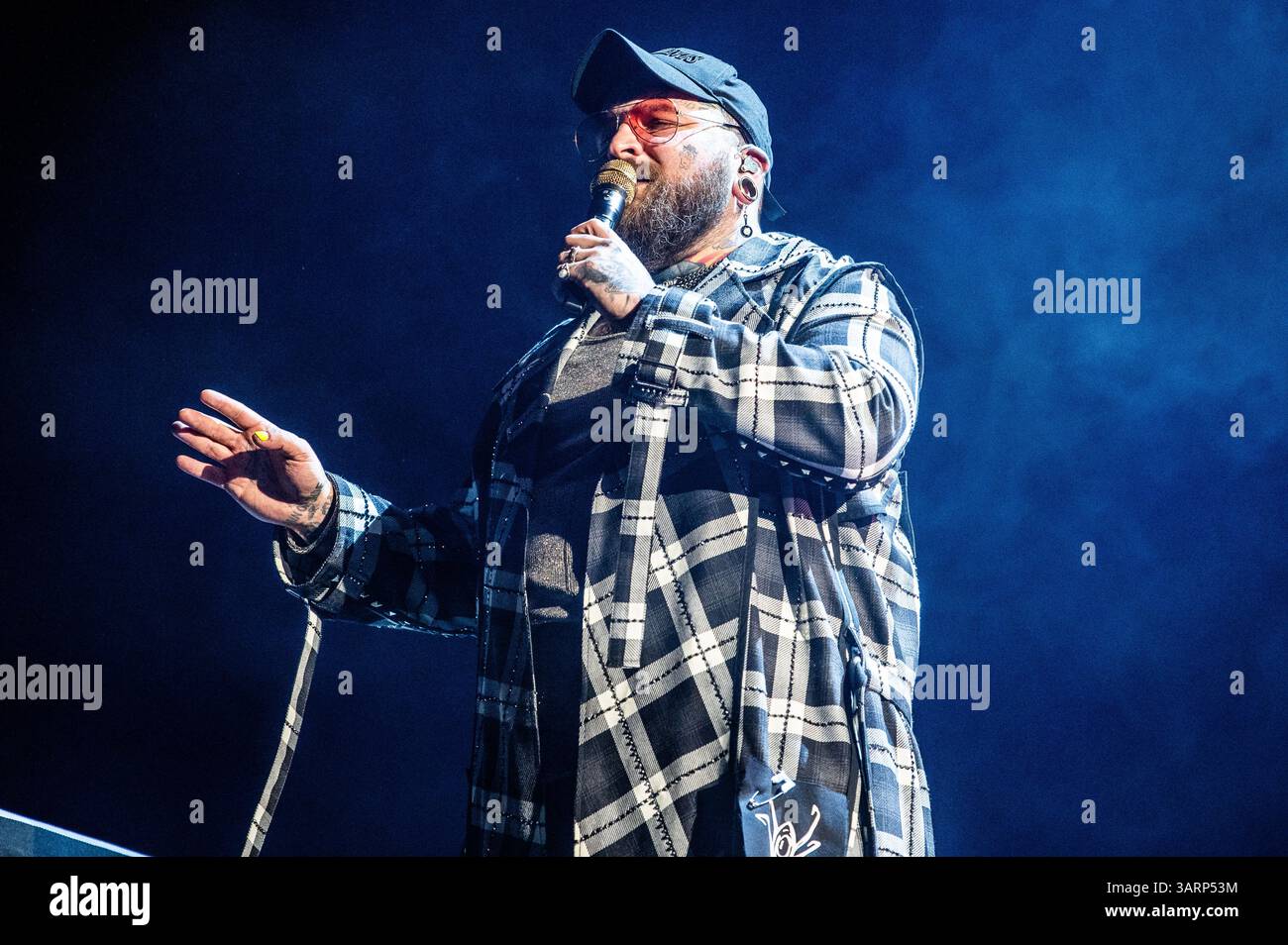 Teddy Swims in concert at the Co-Op Live Arena in Manchester. Featuring ...
