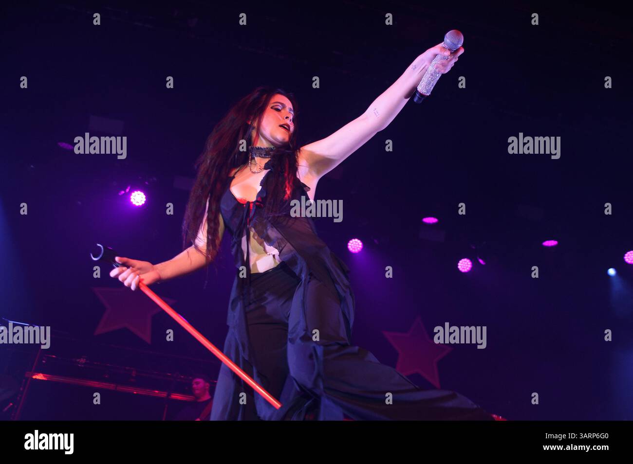 Chiara Oliver performs at La Riviera on March 17, 2025 in Madrid, Spain ...