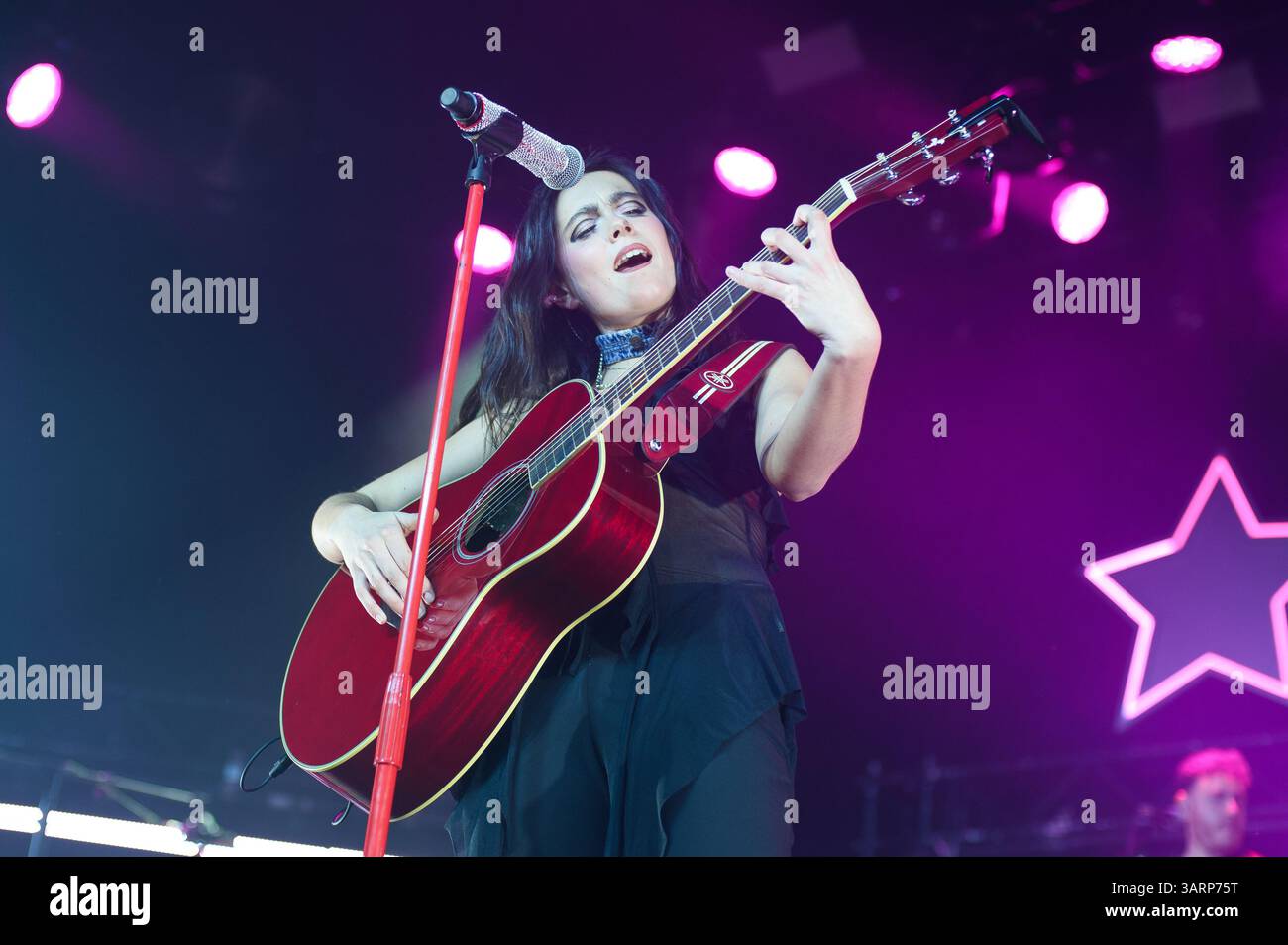 Chiara Oliver performs at La Riviera on March 17, 2025 in Madrid, Spain ...