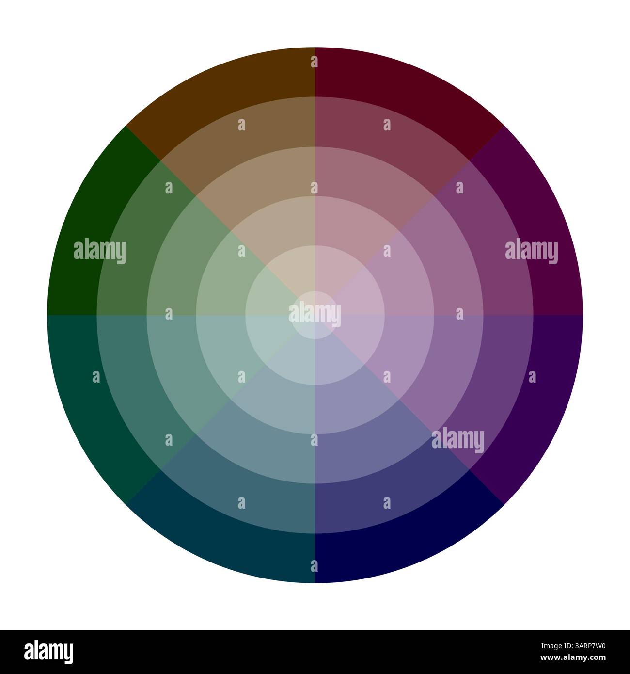 Split tone colors Cut Out Stock Images & Pictures - Alamy