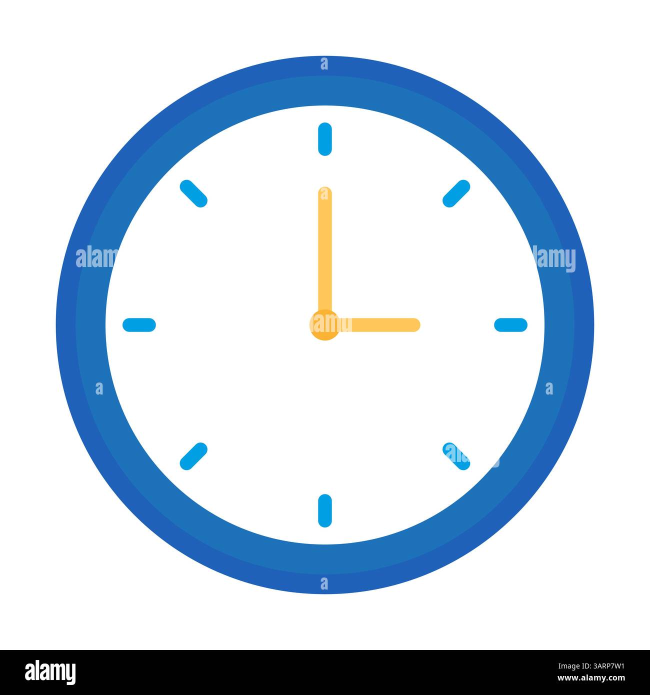 3 o clock Stock Vector Images - Alamy