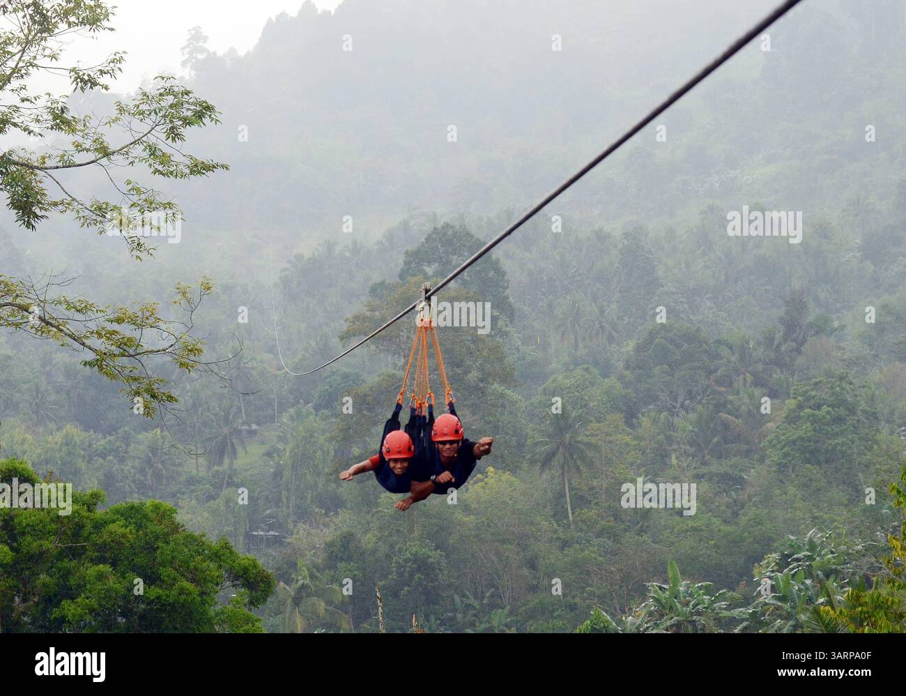 May 05, 2013 - Makilala Town, Mindanao, Philippines - Local tourists ...