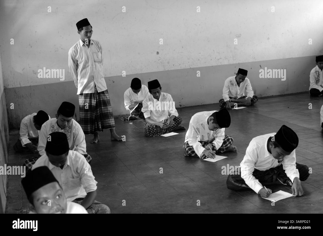 Jan 30, 2013 - Kediri, East Java, Indonesia - A number of students take ...