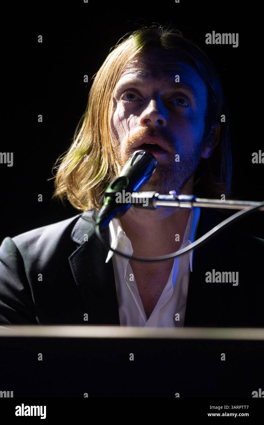 London, UK. 17 Apr 2025. American singer-songwriter Finneas (born ...