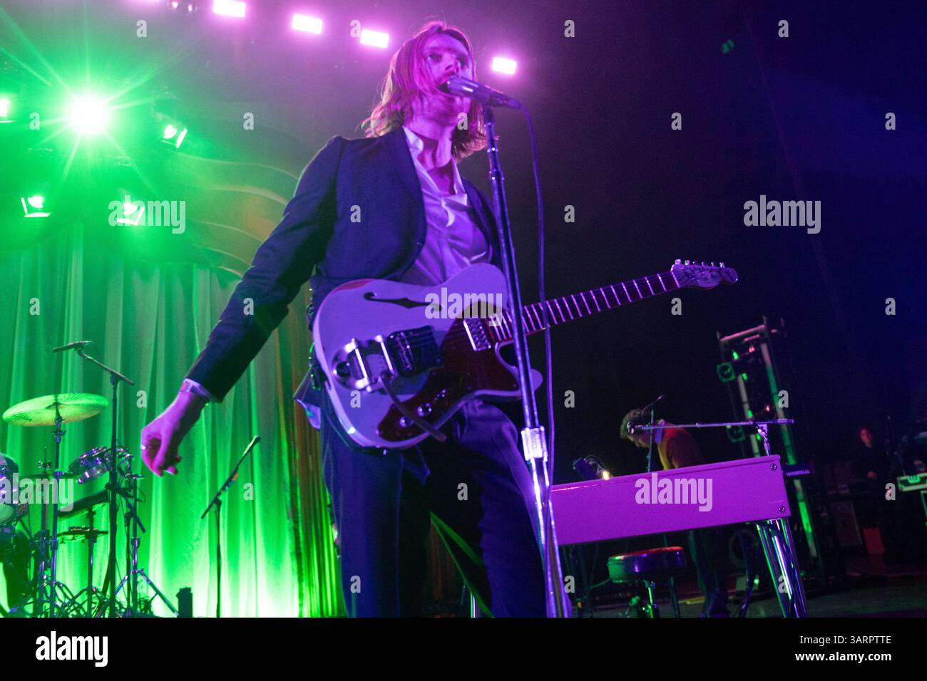 London, UK. 17 Apr 2025. American singer-songwriter Finneas (born ...