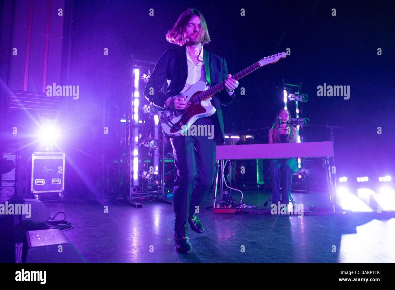London, UK. 17 Apr 2025. American singer-songwriter Finneas (born ...